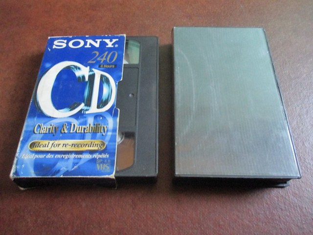 VIDEO kaseta SONY CD E-240 + PVC omot
