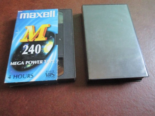 VIDEO kaseta MAXELL M E-240 + PVC omot