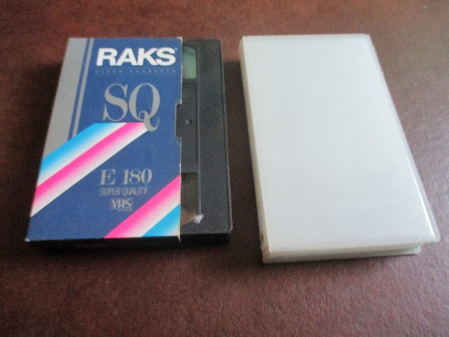VIDEO kaseta RAKS SQ E-240 + PVC omot