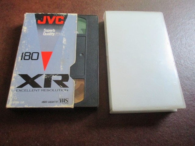 VIDEO kaseta JVC XR E-180 + PVC omot