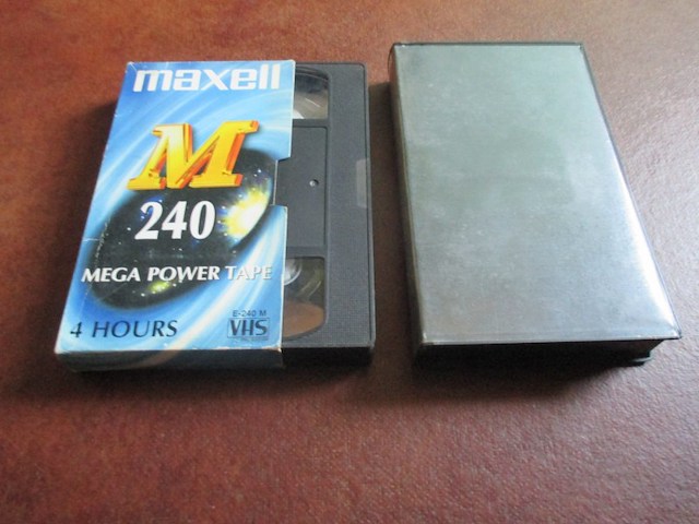 VIDEO kaseta MAXELL M E-180 + PVC omot
