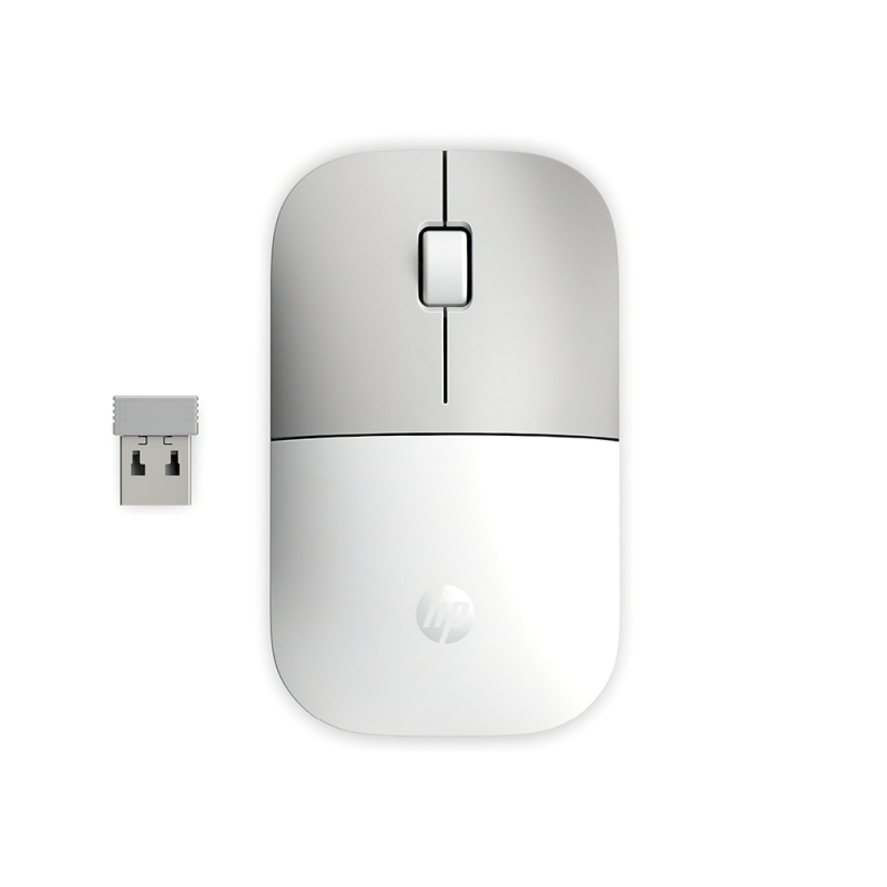 MIŠ HP Z3700 CERAMIC BEŽICNI/171D8AA/BELA