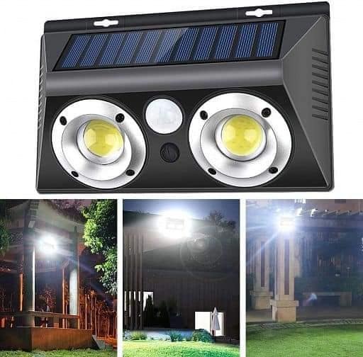 Dupli LED solarni reflektor sa senzorom