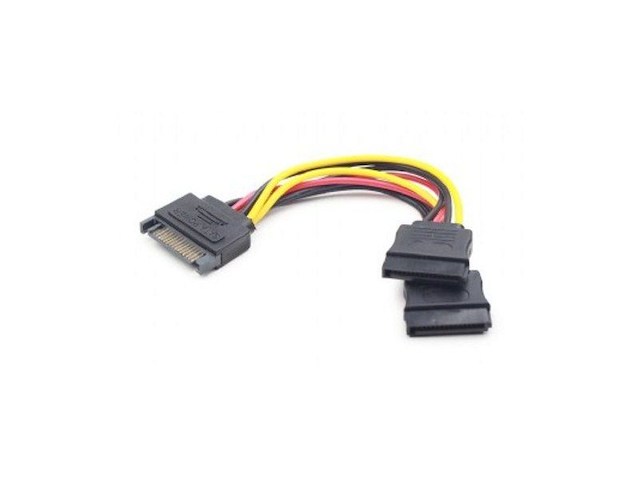 CC-SATAM2F-01 Gembird SATA power splitter cable, 0.15 m