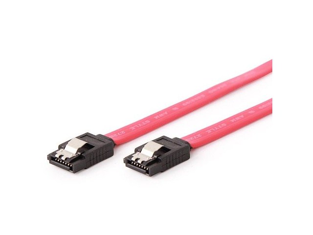 CC-SATAM-DATA Gembird Metal clips, Serial ATA data kabl flat 0.5m