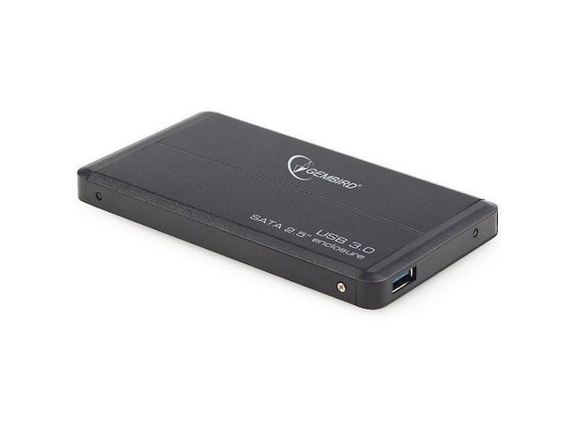 EE2-U3S-2 Gembird USB 3.0 Externo kuciste za 2.5 SATA hard diskove, aluminium, crni