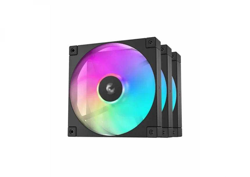 Ventilator 3-in-1 Pack DeepCool FD14Â ARGB Black, R-FD14-BKAPN3-G