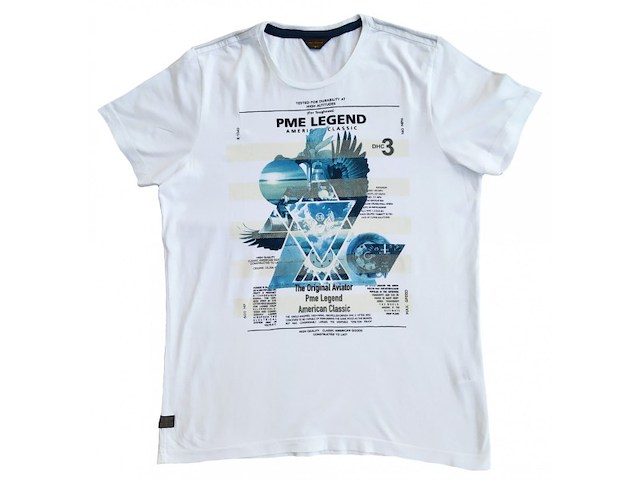 PME Legend muška pamučna majica veličina XL