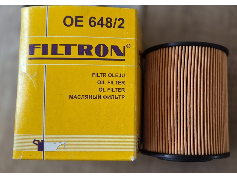 FILTRON Filter ulja OE 648/2
