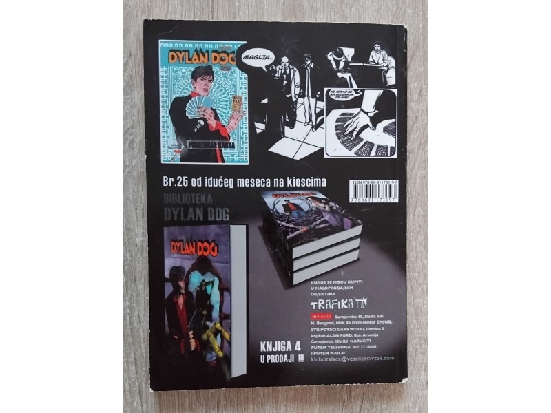 Dylan Dog VČ br 24 Nepoželjni gost