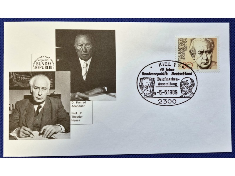 Nemačka BRD FDC 1989.