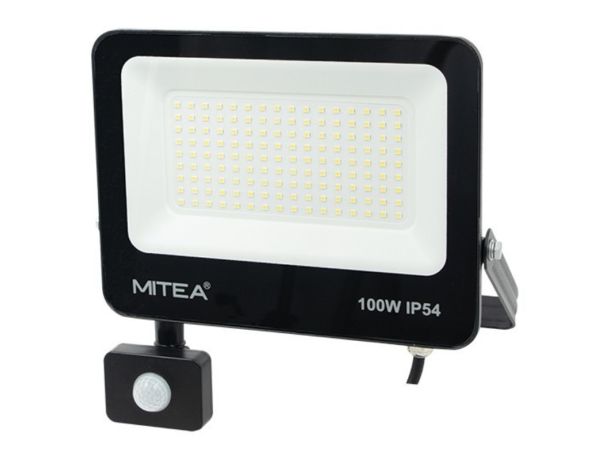 M490100-RLS-C6 CRNI 6500K SMD ECO LED reflektor sa senzorom 100W IP54 Mitea Lighting