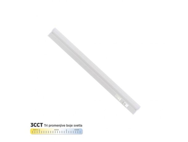 M2082 CCT 4W 165~265V 3000/4000/6500K bela T5 LED svetiljka sa prekidačem (strela) Mitea Lighting