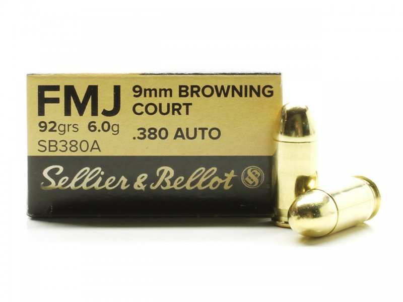 Metak Belot 9mm Kratka (.380 auto) FMJ 6g