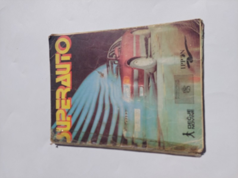 Automobili album nekompletan za popunu drugog