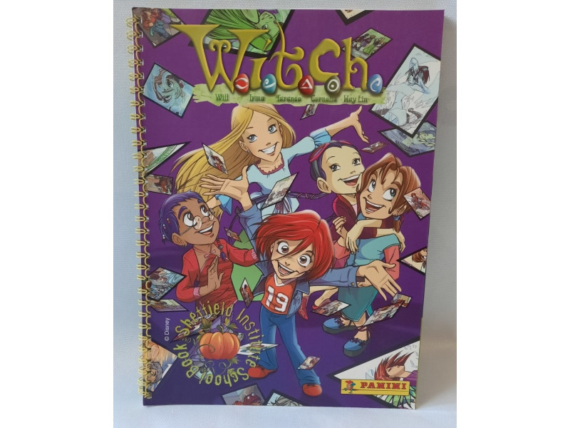 W.I.T.C.H. Sheffield Institute School Book -album