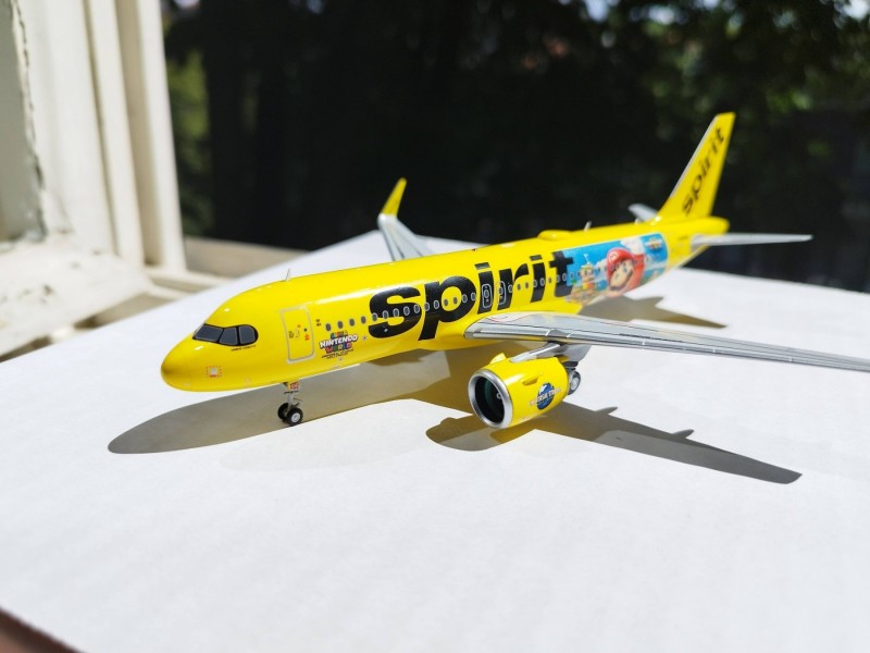 Avion A320neo Spirit Airlines Nitendo