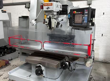 2010 XYZ SMX 5000 VERTIKALNA CNC GLAZIRKA SA TIPA STOLOM