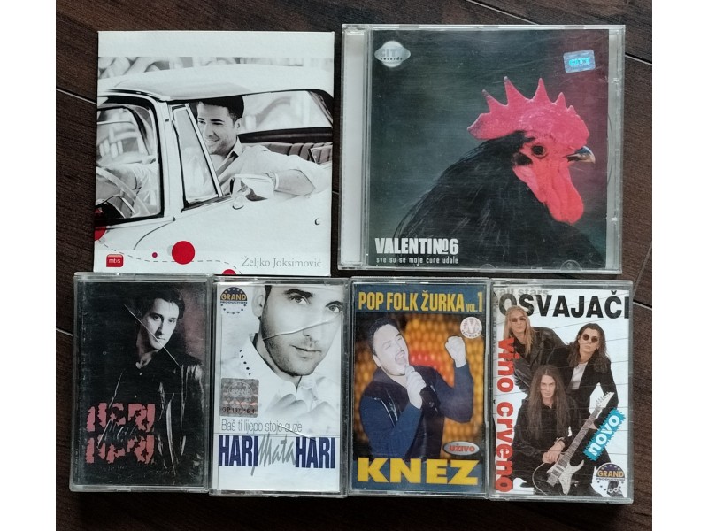 KASETE I DISKOVI sa slike