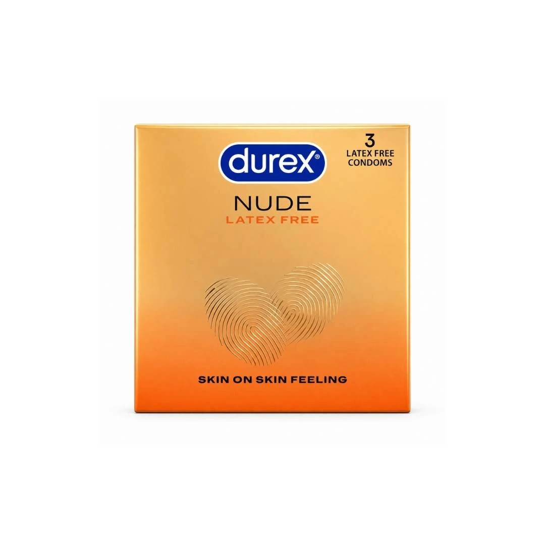 Durex® Kondomi NUDE Bez Lateksa 3 Kondoma