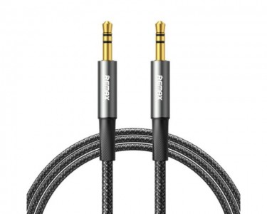REMAX AUX Audio kabl 3,5mm na 3,5mm 1.2m, crni