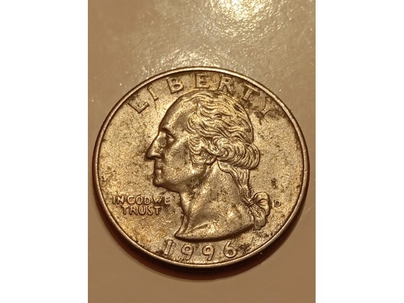 Quarter Dollar 1996g. D