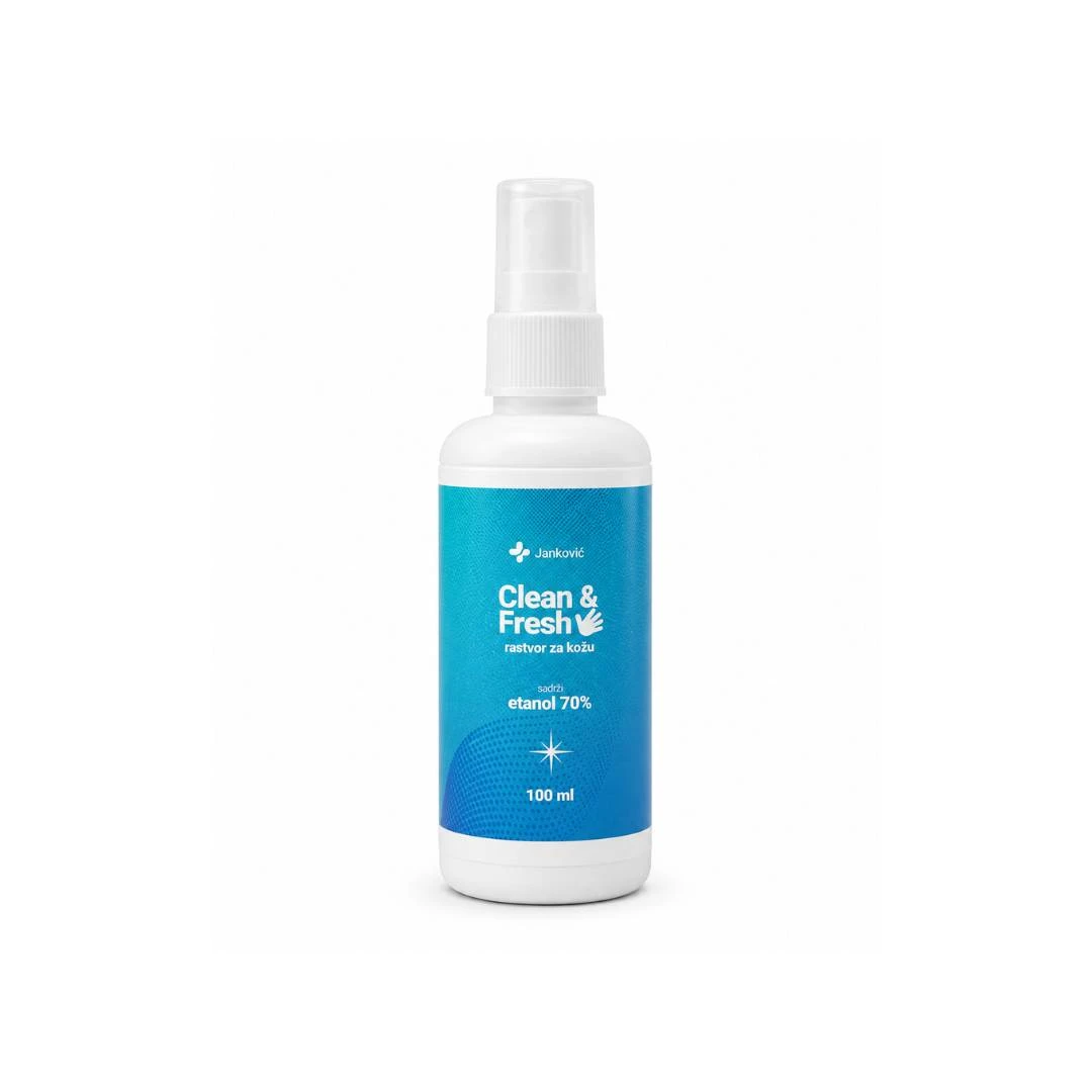 Janković PAEONIA Clean Fresh Rastvor Za Kožu Sprej za Dezinfekciju 100 mL
