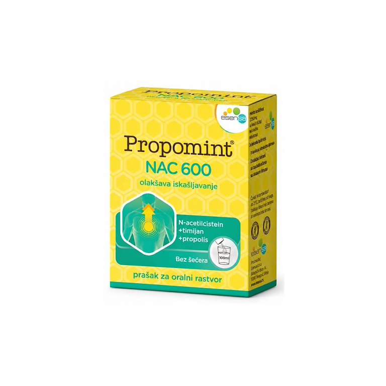 ESENSA Propomint® NAC 600 Prašak za Kašalj 5 Kesica