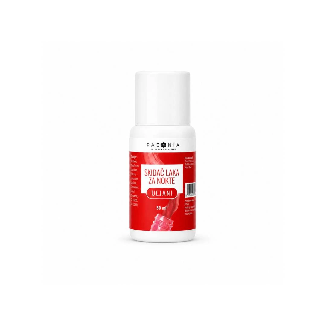 Janković PAEONIA Uljani Skidač Laka za Nokte sa Acetonom 50 mL