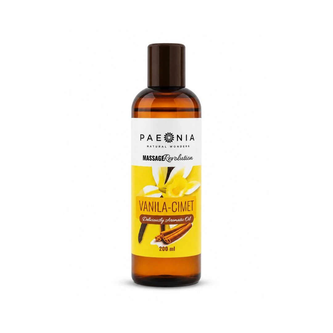 Janković PAEONIA Ulje Za Masažu Vanila Cimet Deliciously Aromatic 200 mL