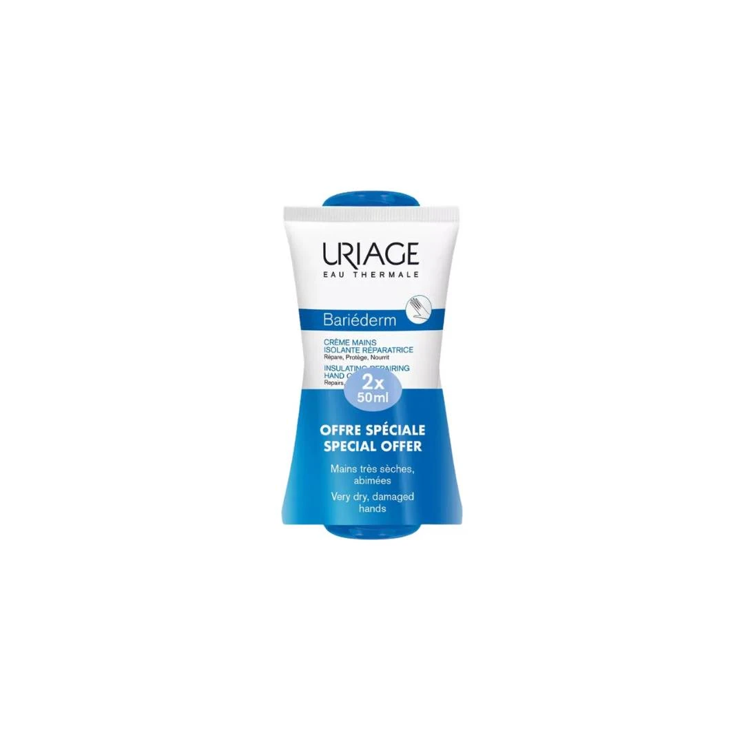 URIAGE Bariéderm CICA PROMO Zaštitna Krema za Ruke 2x50 mL