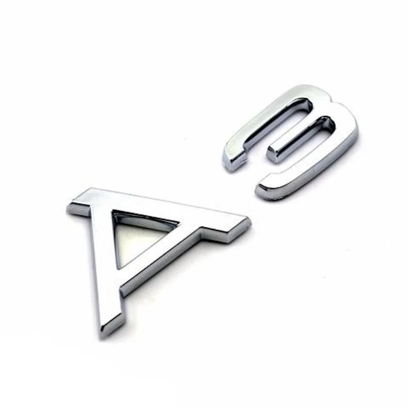 3D Natpis A3 silver – 08612