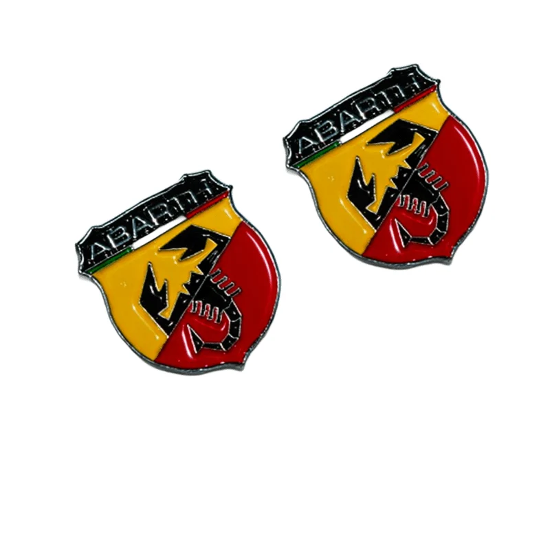 3D Natpis Abarth (2 kom) – metalni – 3594