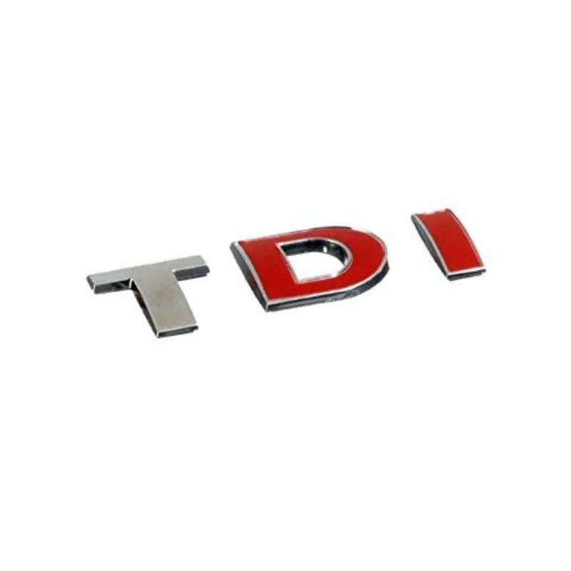 3D Natpis TDI – metalni – 08628