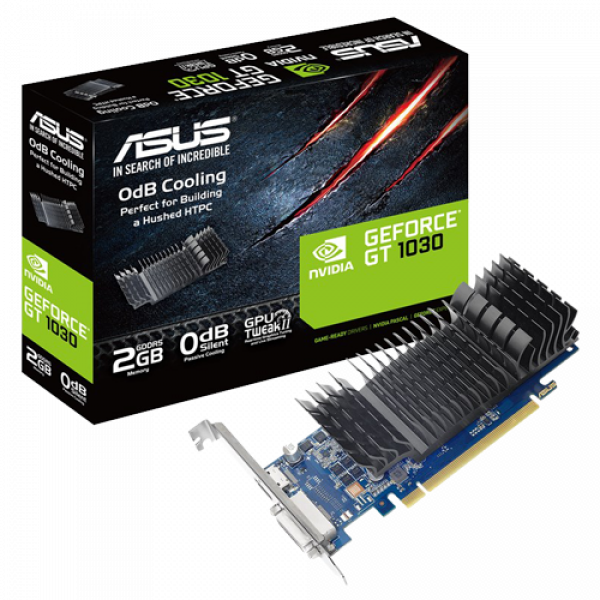 Grafička karta PCI-E Asus GT 1030 2GB DDR5 GT1030-SL-2G-BRK 64 bit DVI/HDMI