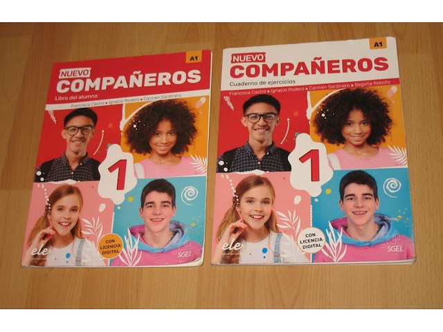 . NUEVO COMPANEROS A1 UDZBENIK + RADNA SVESKA