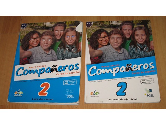 . COMPANEROS A2 UDZBENIK + RADNA SVESKA