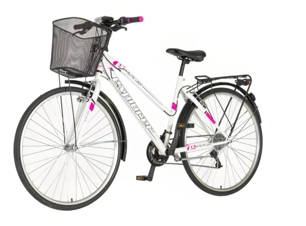 Bicikla city Explorer lady 28V-BRAKE18 brzinasa korpombelo roza