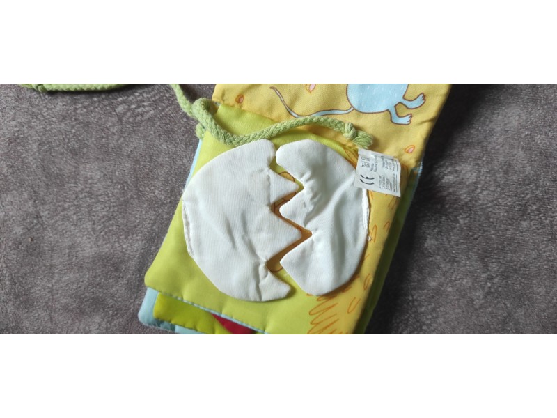 slikovnica za bebe platnena