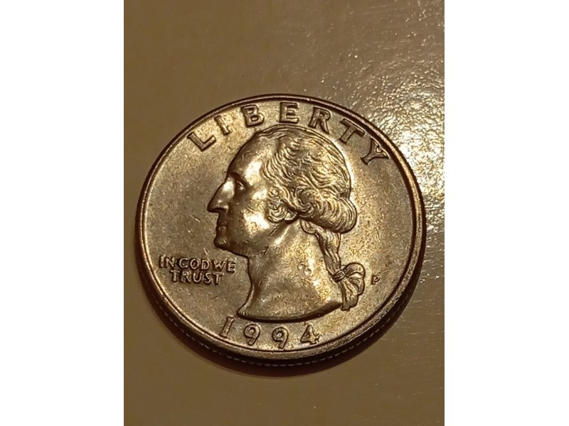 Quarter dollar 1994g. P