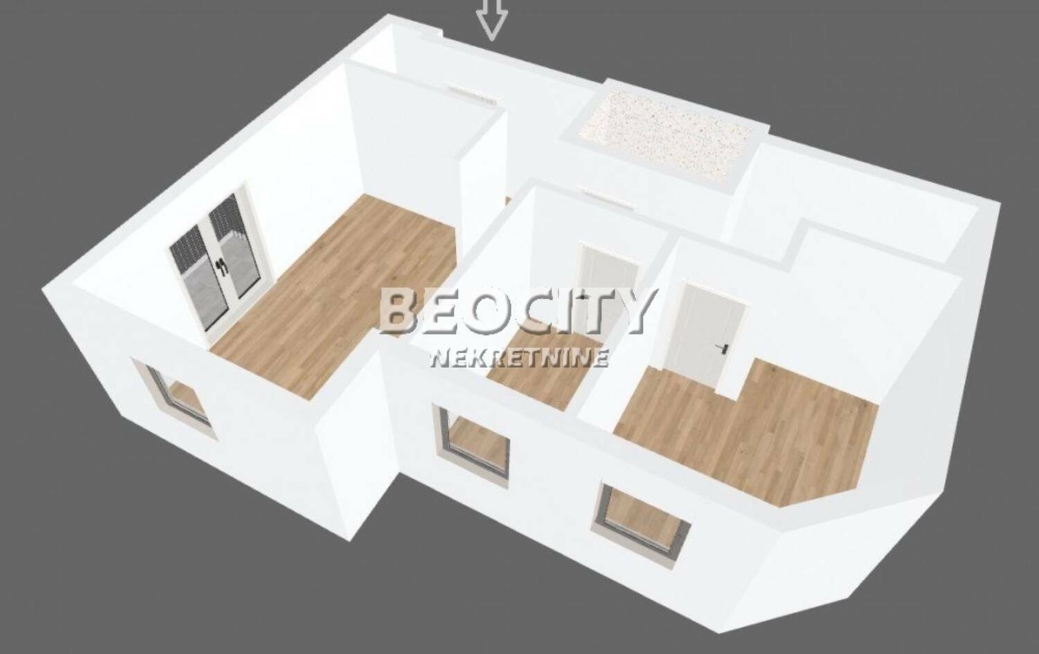 Trosoban stan, Beograd - Grocka (mesto) | Prodaja · 61m² · 82.500€