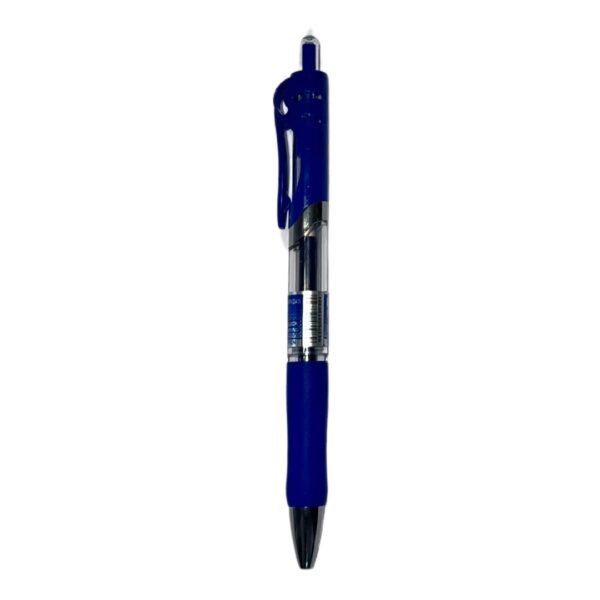 Gel roler GP801 sa push mehanizmom 0,5 mm, gumeni grip