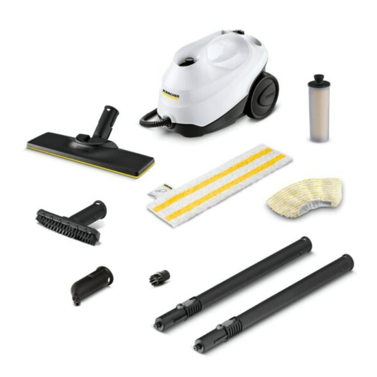 Paročistač Karcher SC 3 EASYFIX 14159, 1900W, 3,5Bar max, 1L, Bela/crna boja