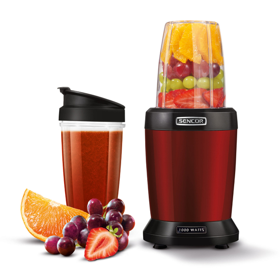 Blender Sencor SNB 4301 RD NUTRI, 1 l, 1000 W, Crvena