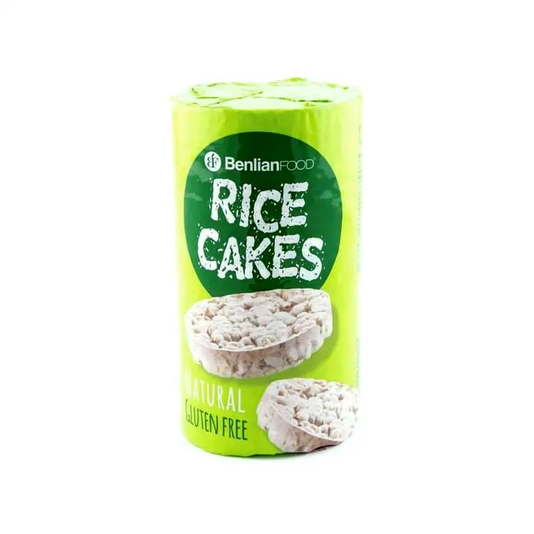 RICE CAKES BF 100G NATURAL