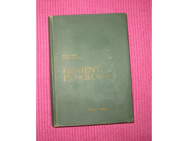 D. Kreč, R. Kračfild - ELEMENTI PSIHOLOGIJE