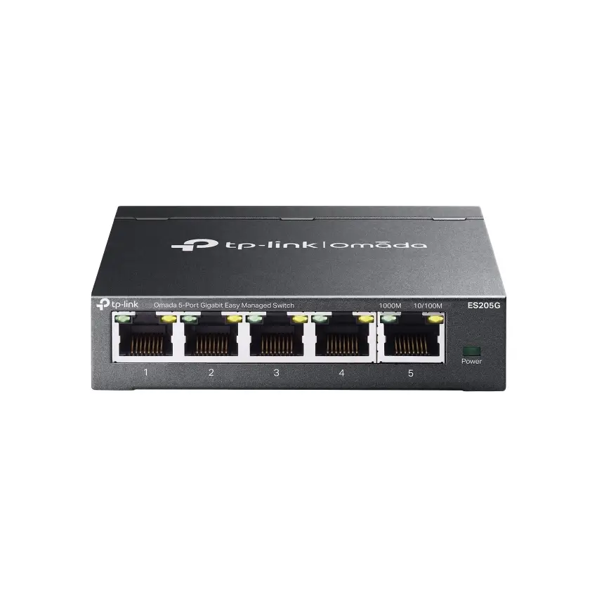 TP-Link ES205G Omada pametni upravljivi gigabitni mrežni switch sa 5 portova
