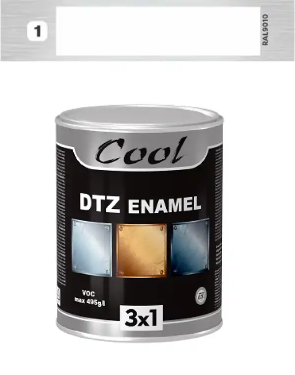 COOL-3X1 DTZ 0.75 - 01-BELI, RAL9010