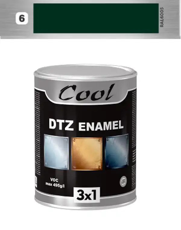 COOL-3X1 DTZ 0.75 - 06-T.ZELENI, RAL6005