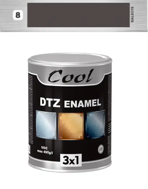 COOL-3X1 DTZ 0.75 - 08-T.BRAON, RAL8017